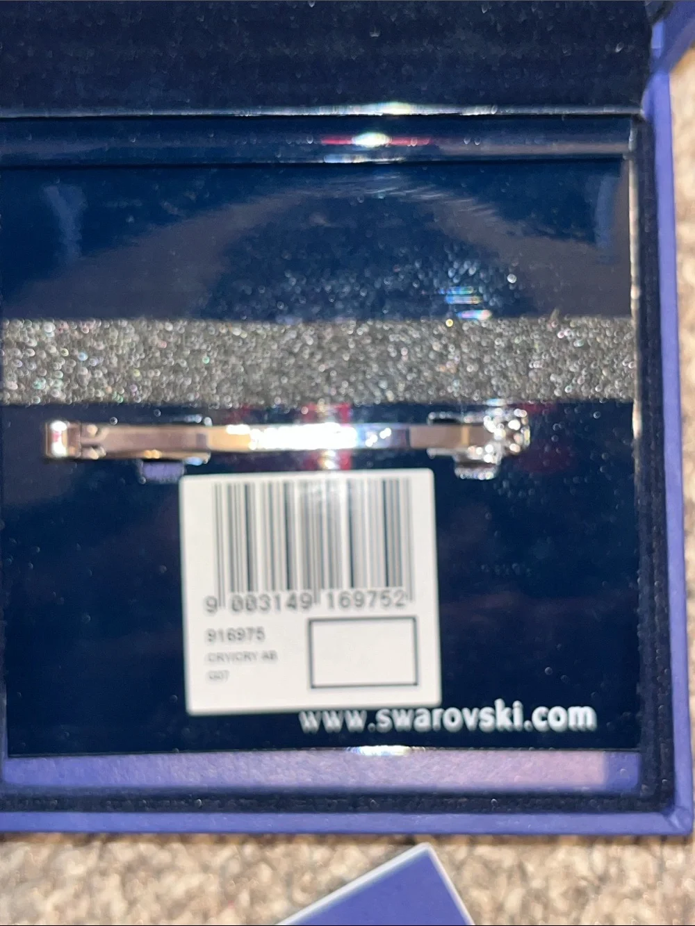 Swarovski | Jewelry | Swarovski Silver Tinker Bell Barrette Green And ...